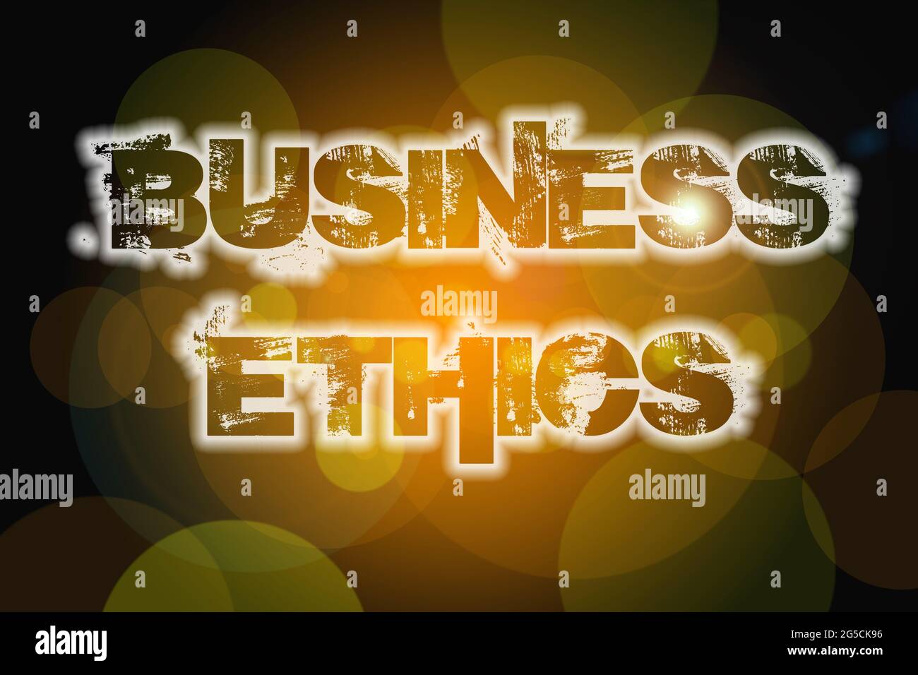Business Ethics Concept text on background Stock Photo - Alamy