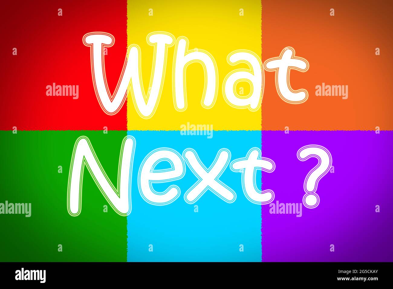 What Next Concept text on background Stock Photo - Alamy