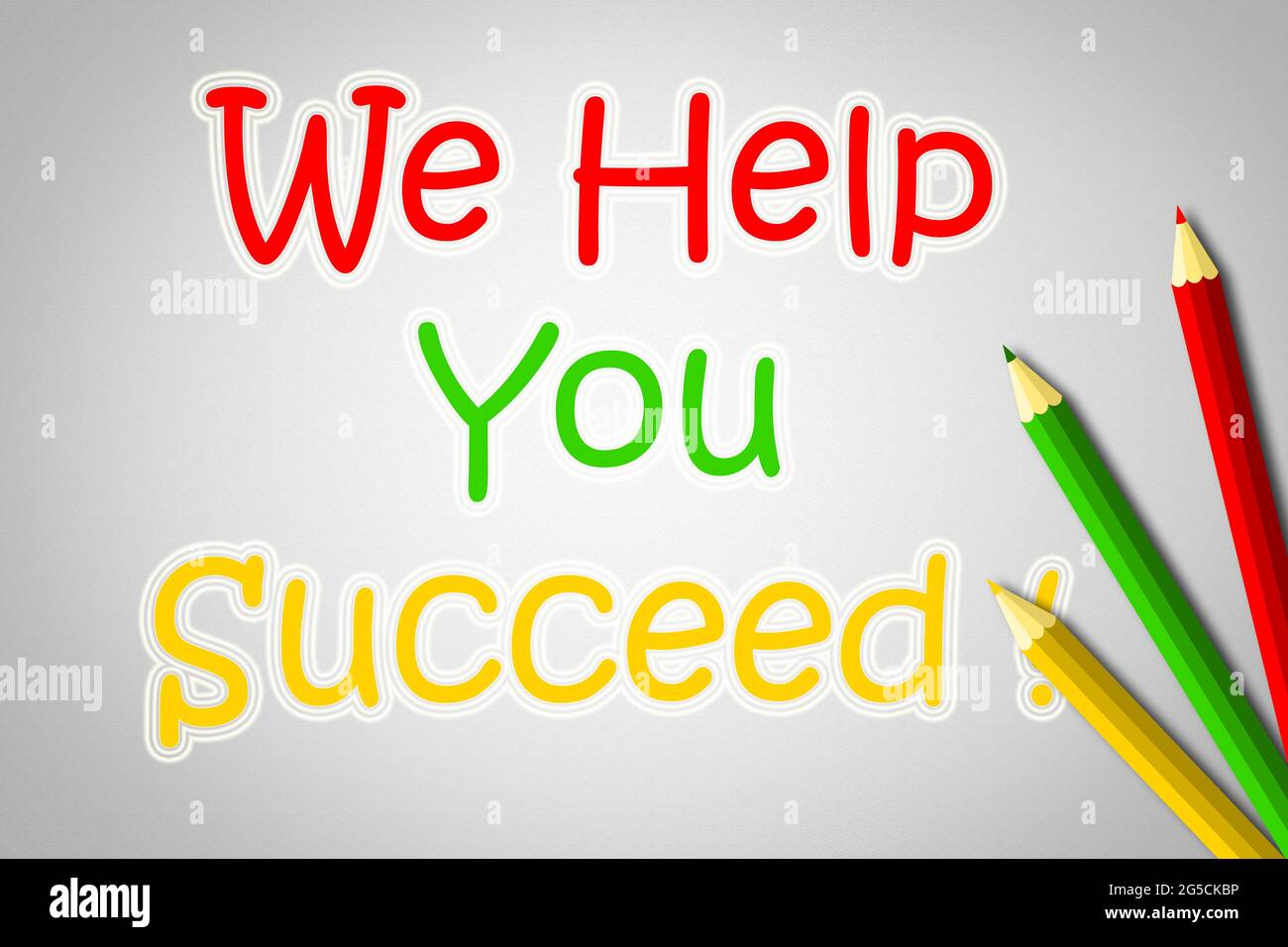 We help you succeed hi-res stock photography and images - Alamy