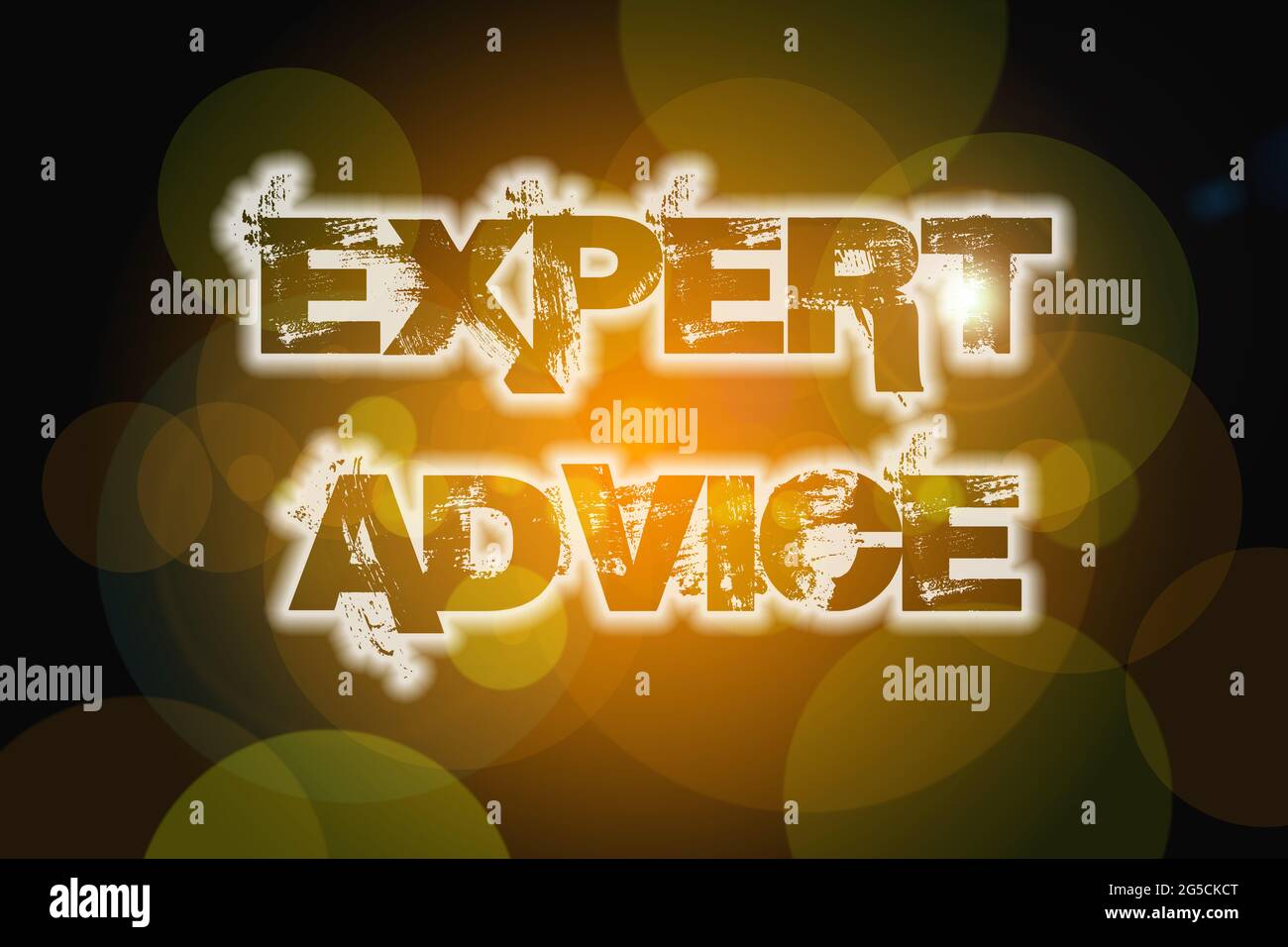 Expert Advice Concept text on background Stock Photo - Alamy