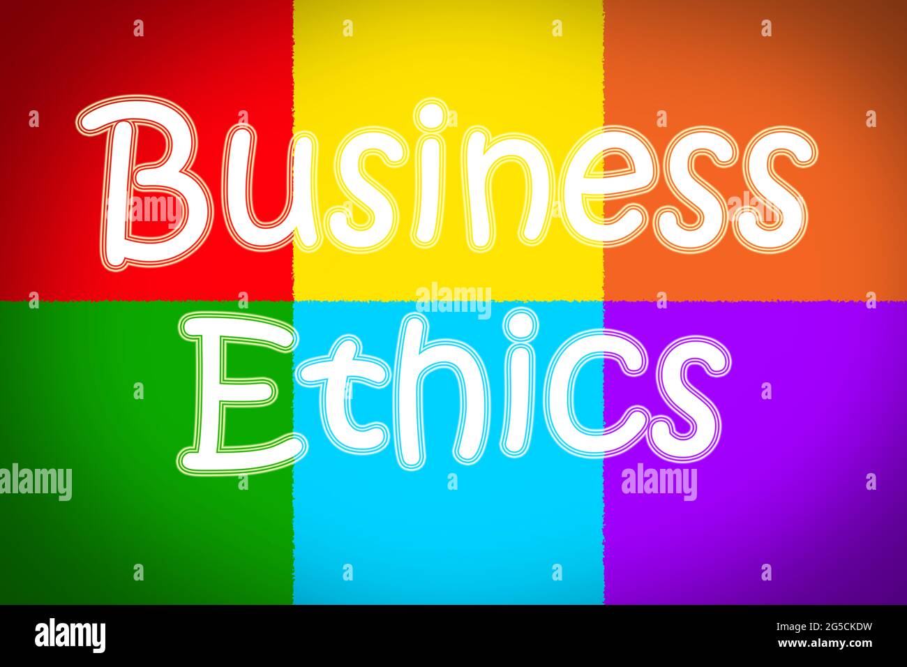 Business Ethics Concept text on background Stock Photo - Alamy