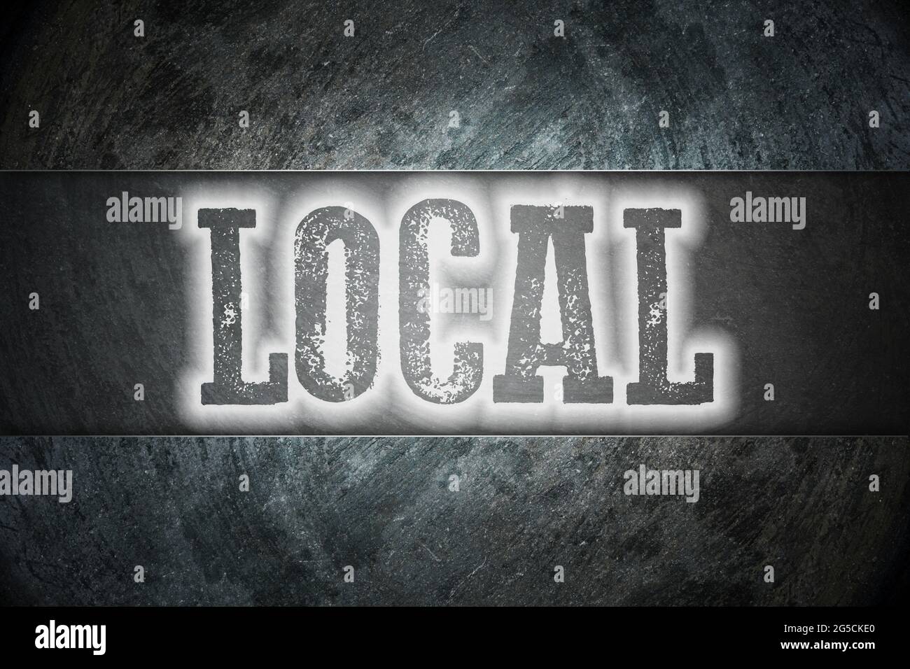 Local Concept text on background Stock Photo - Alamy