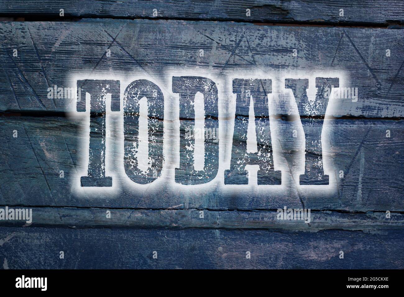 Today Concept text on background Stock Photo - Alamy