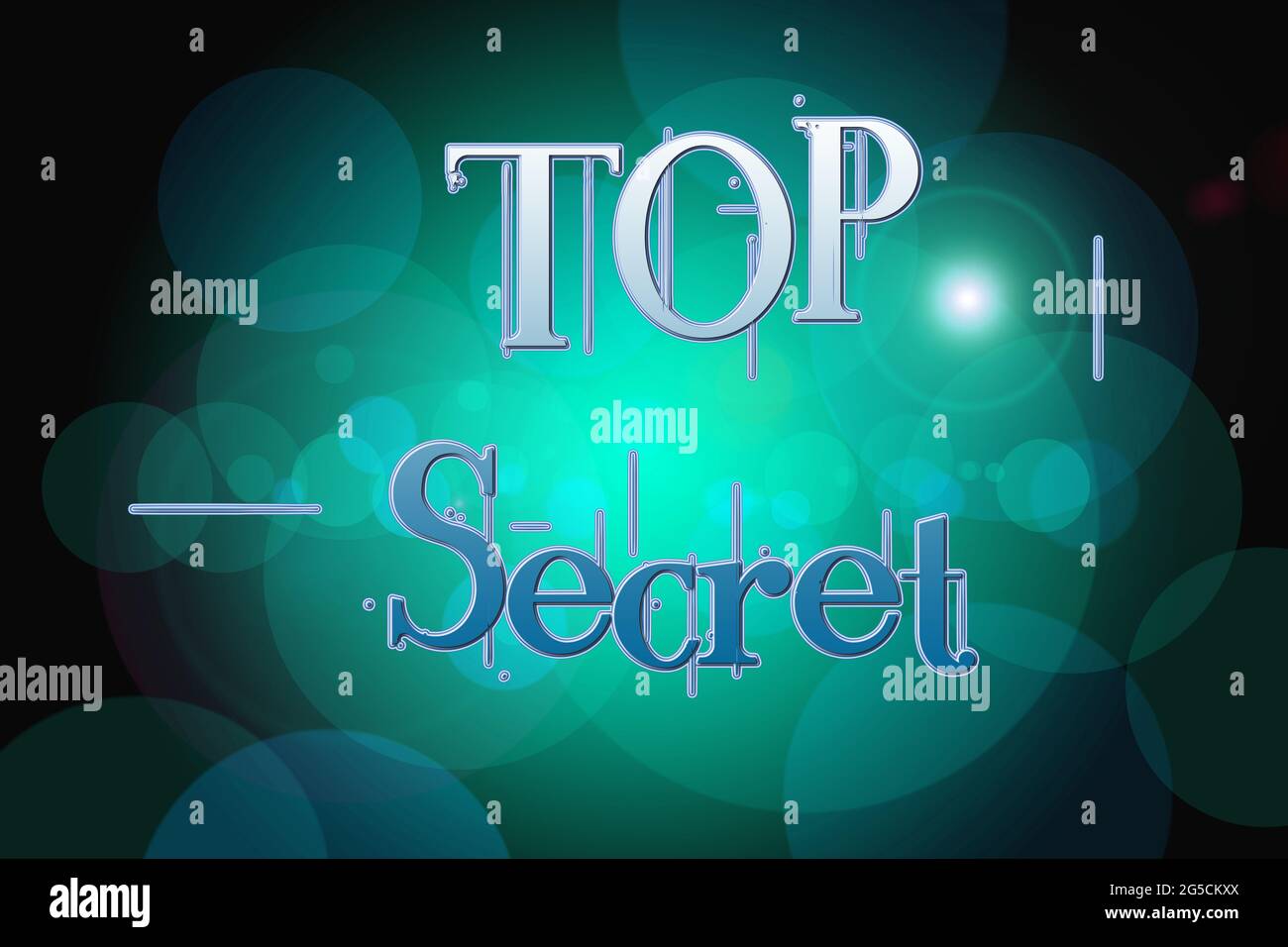 Top Secret Concept text on background Stock Photo - Alamy