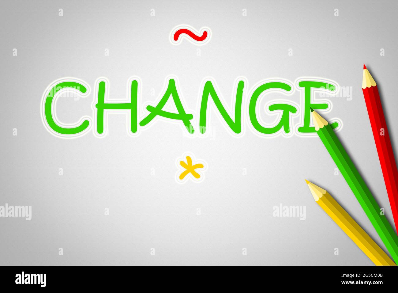 Change Concept text on background Stock Photo - Alamy