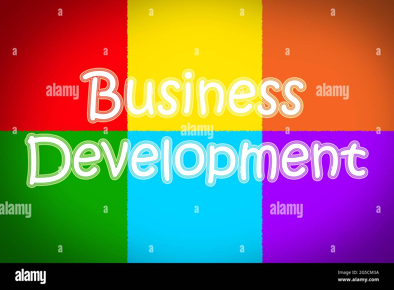 Business Development Concept text on background Stock Photo - Alamy