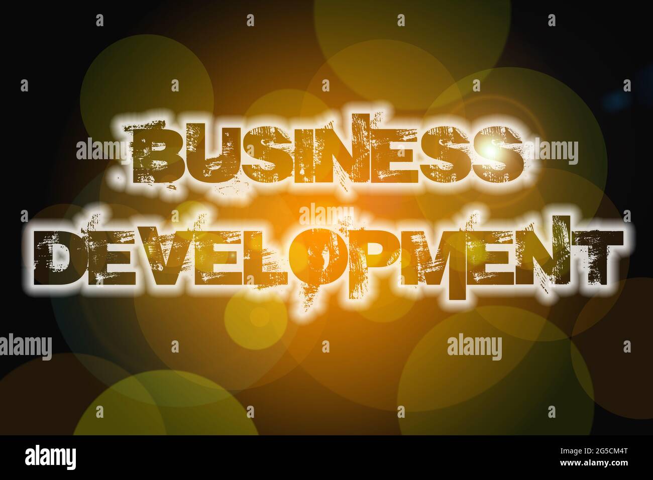 Business Development Concept text on background Stock Photo - Alamy
