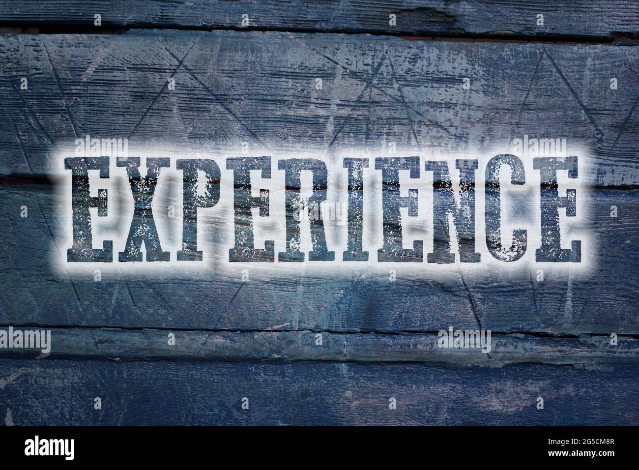 Experience Concept text on background Stock Photo - Alamy