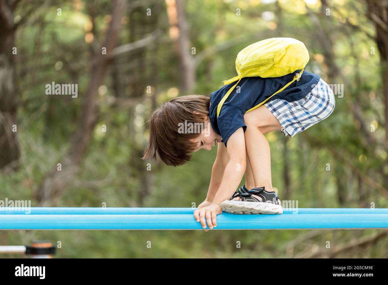 Parallel bars child hi-res stock photography and images - Alamy