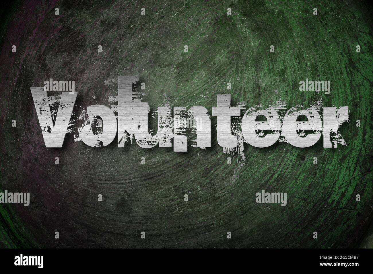 Volunteer Concept text Stock Photo - Alamy