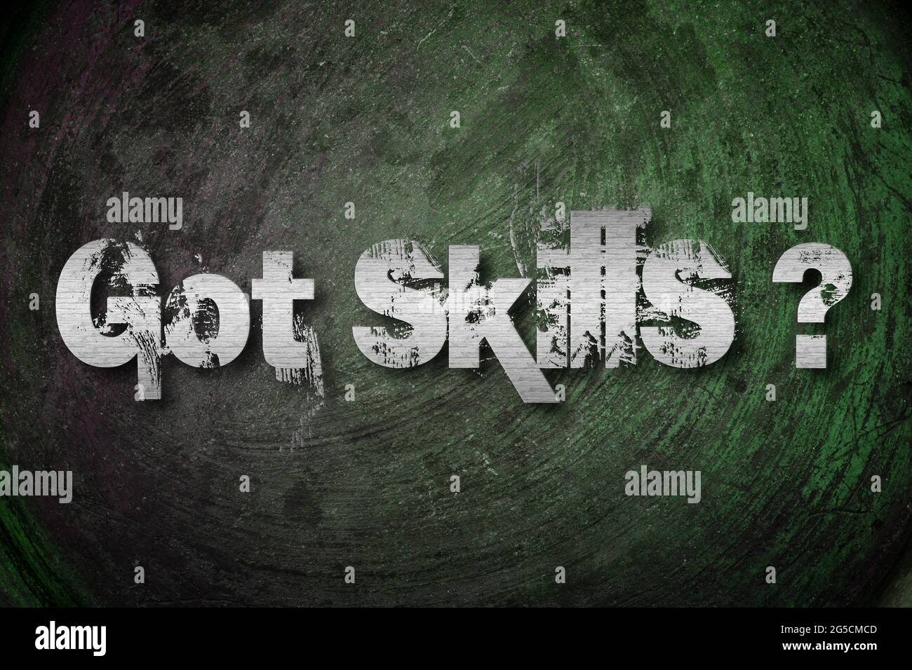 Got Skills Concept text Stock Photo - Alamy
