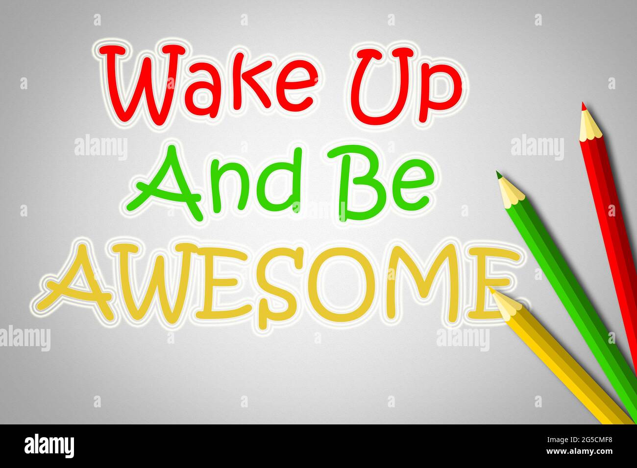 Wake Up Concept text Stock Photo - Alamy