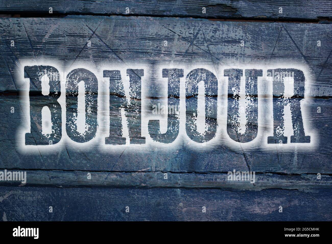Bonjour concept hi-res stock photography and images - Alamy