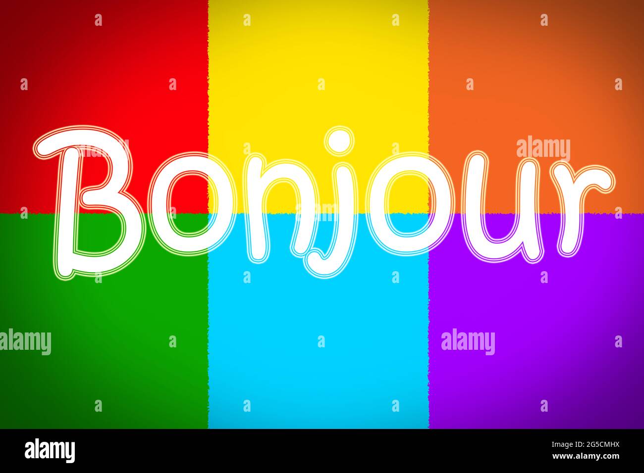 Bonjour background hi-res stock photography and images - Alamy