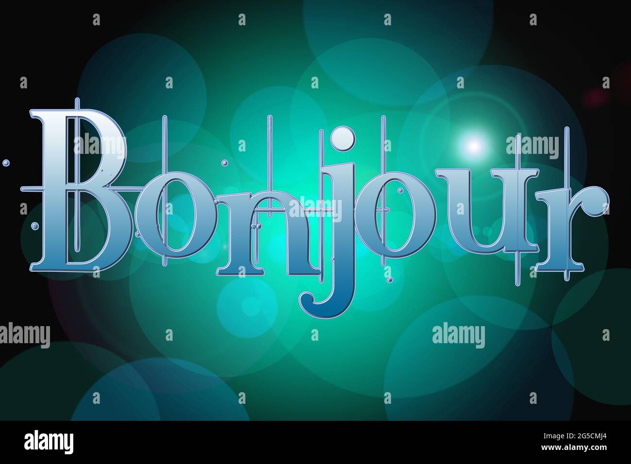 Bonjour background hi-res stock photography and images - Alamy