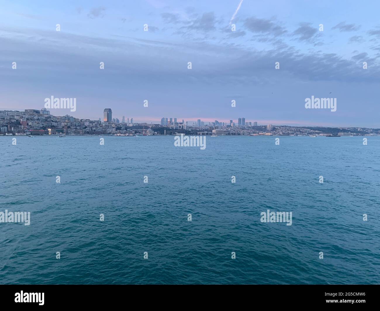 View over Bosphorus strait, Istanbul Stock Photo - Alamy