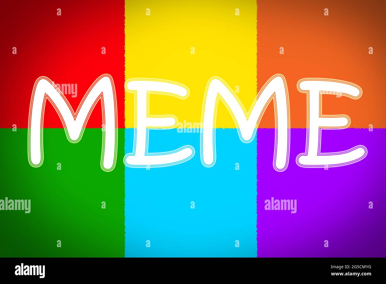 Meme Concept text on background Stock Photo - Alamy