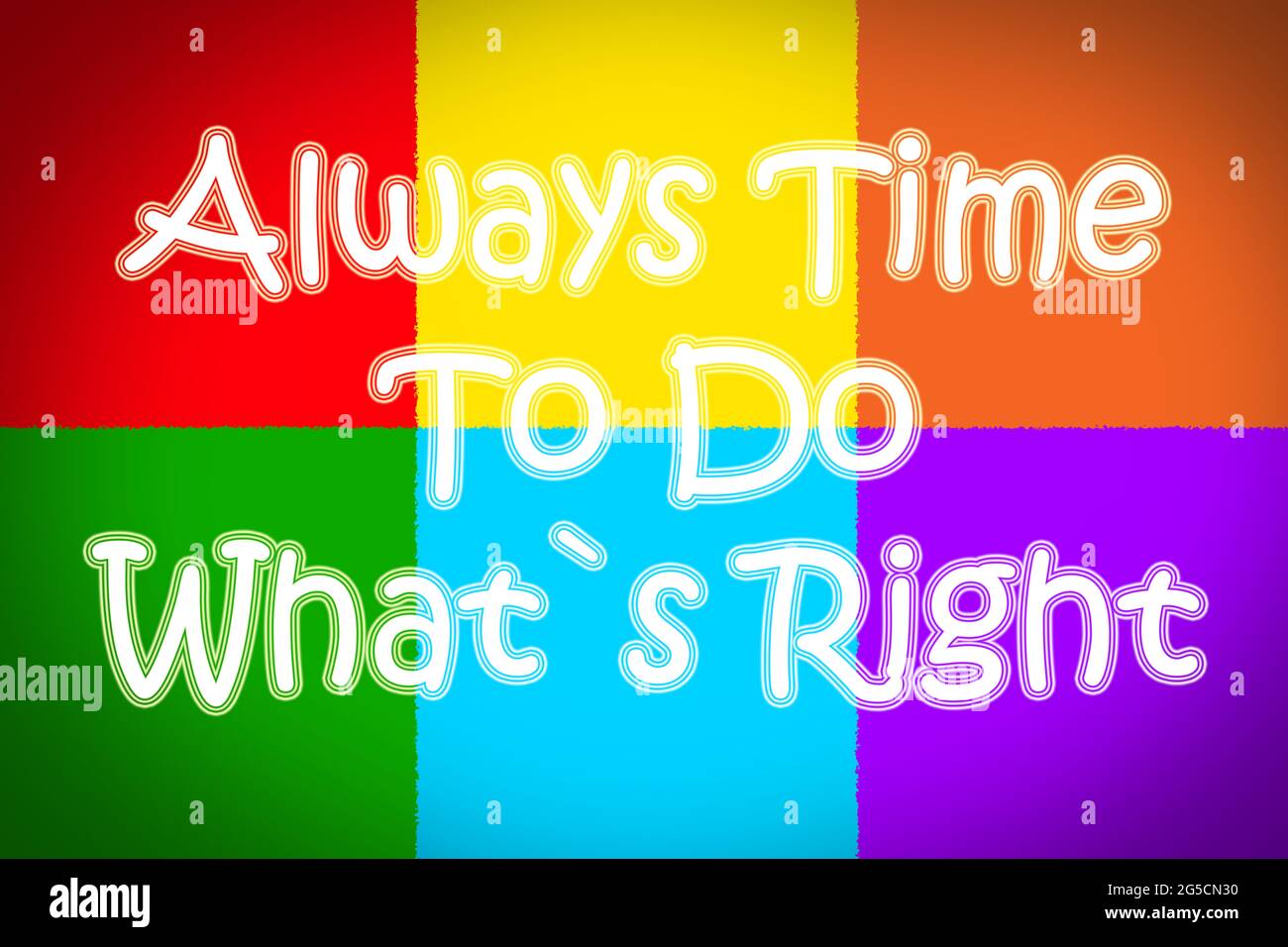 The time is always right to do what is right hi-res stock photography ...