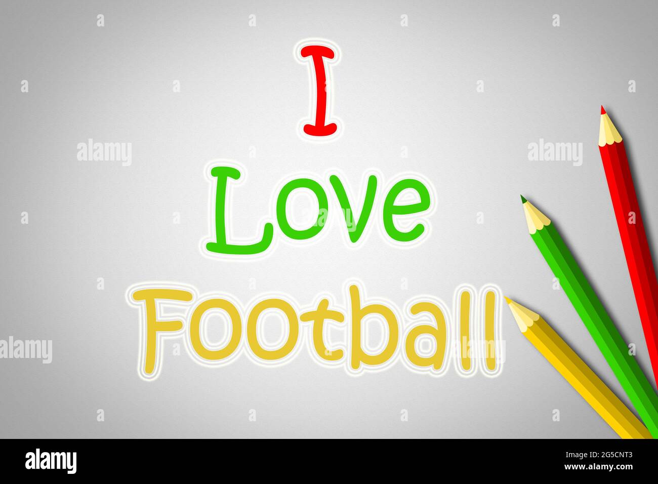 We love football hi-res stock photography and images - Alamy