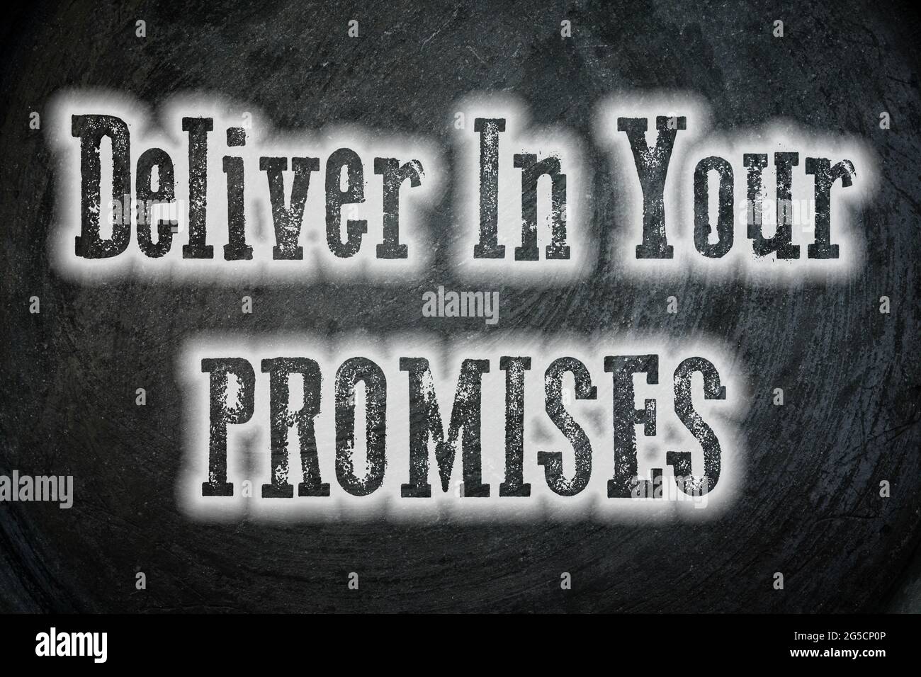 Deliver on your promise hi-res stock photography and images - Alamy