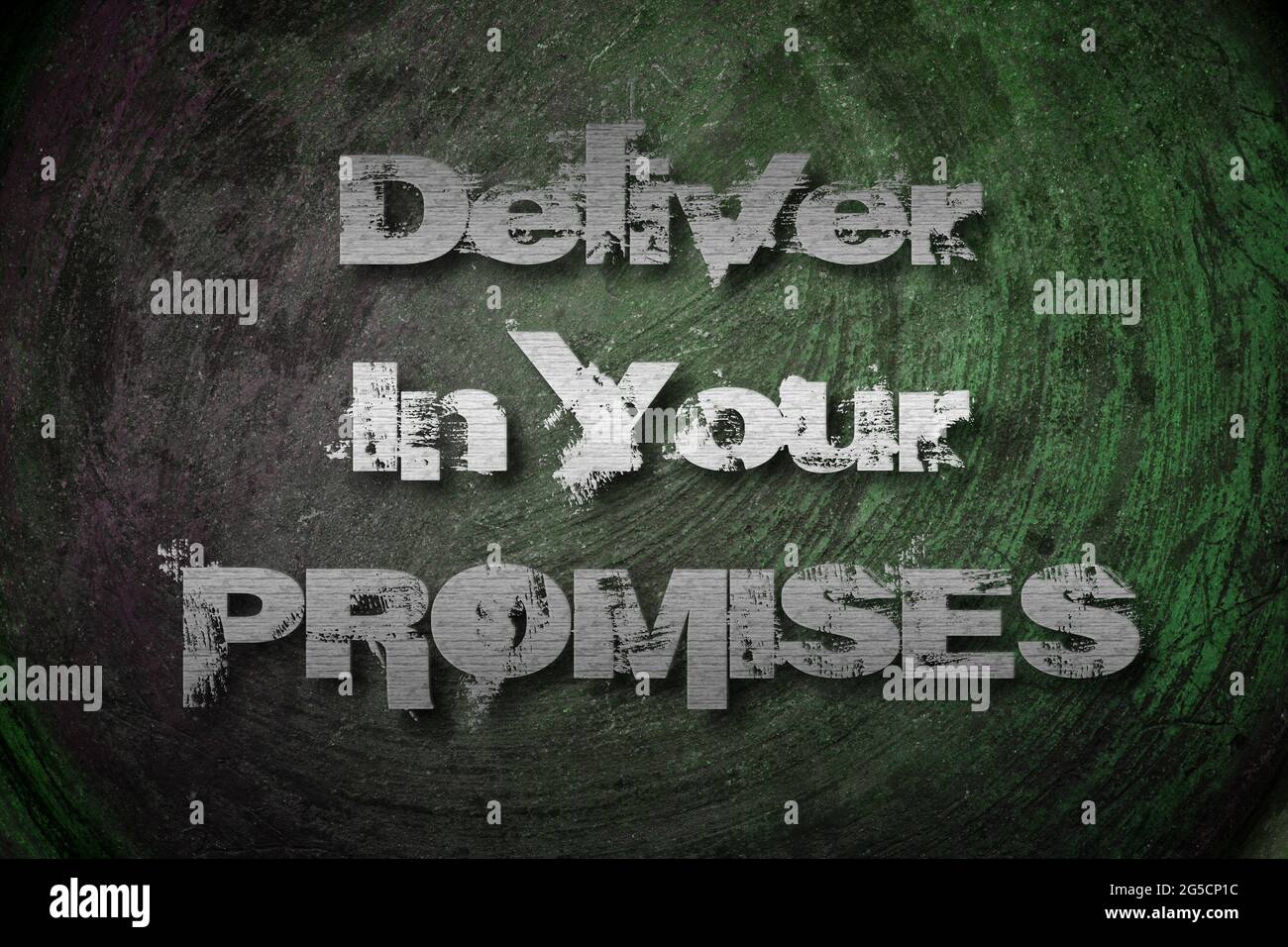 Deliver on your promise hi-res stock photography and images - Alamy