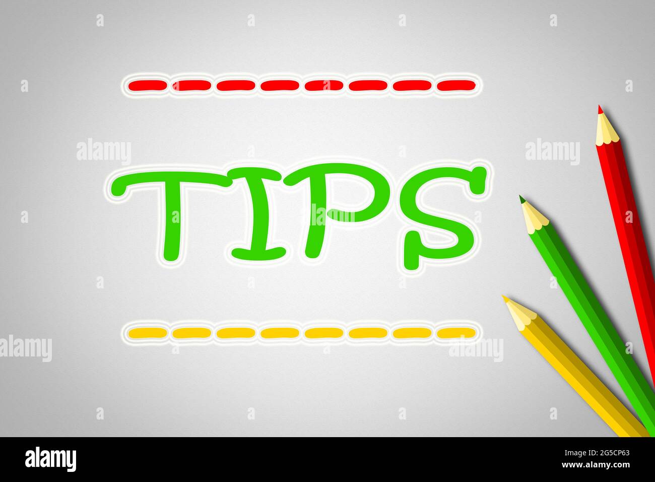 Tips Concept text on background Stock Photo - Alamy