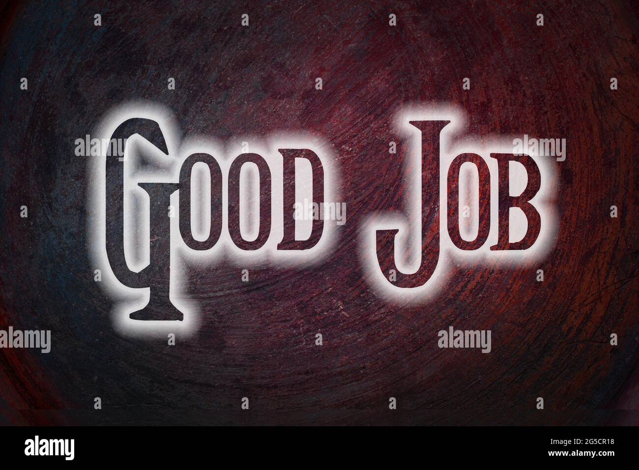 Good Job Concept text on background Stock Photo - Alamy