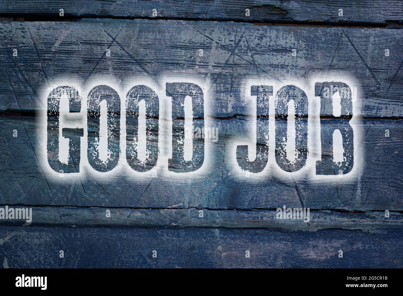 Good Job Concept text on background Stock Photo - Alamy