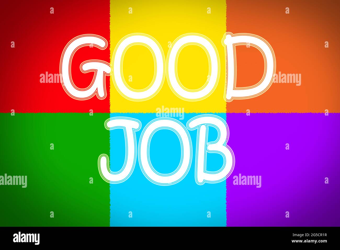 Good Job Concept text on background Stock Photo - Alamy