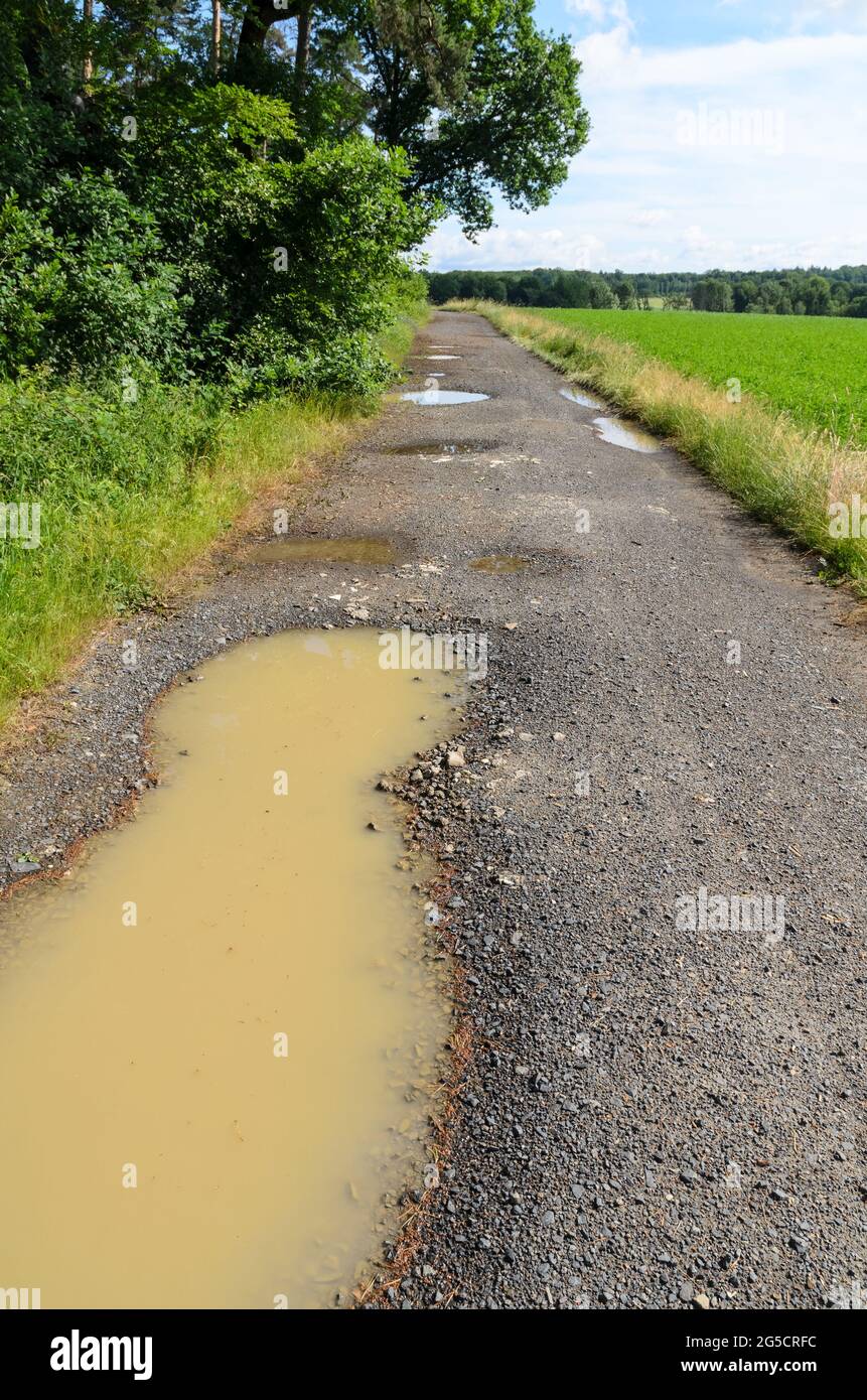 Water puddles water puddle hi-res stock photography and images - Alamy