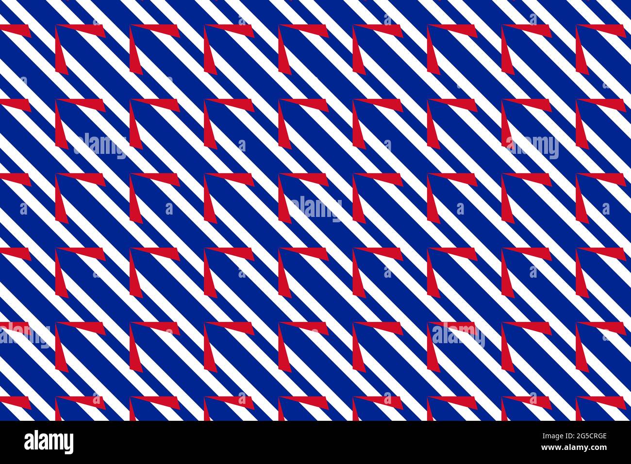 Simple geometric pattern in the colors of the national flag of Cuba ...