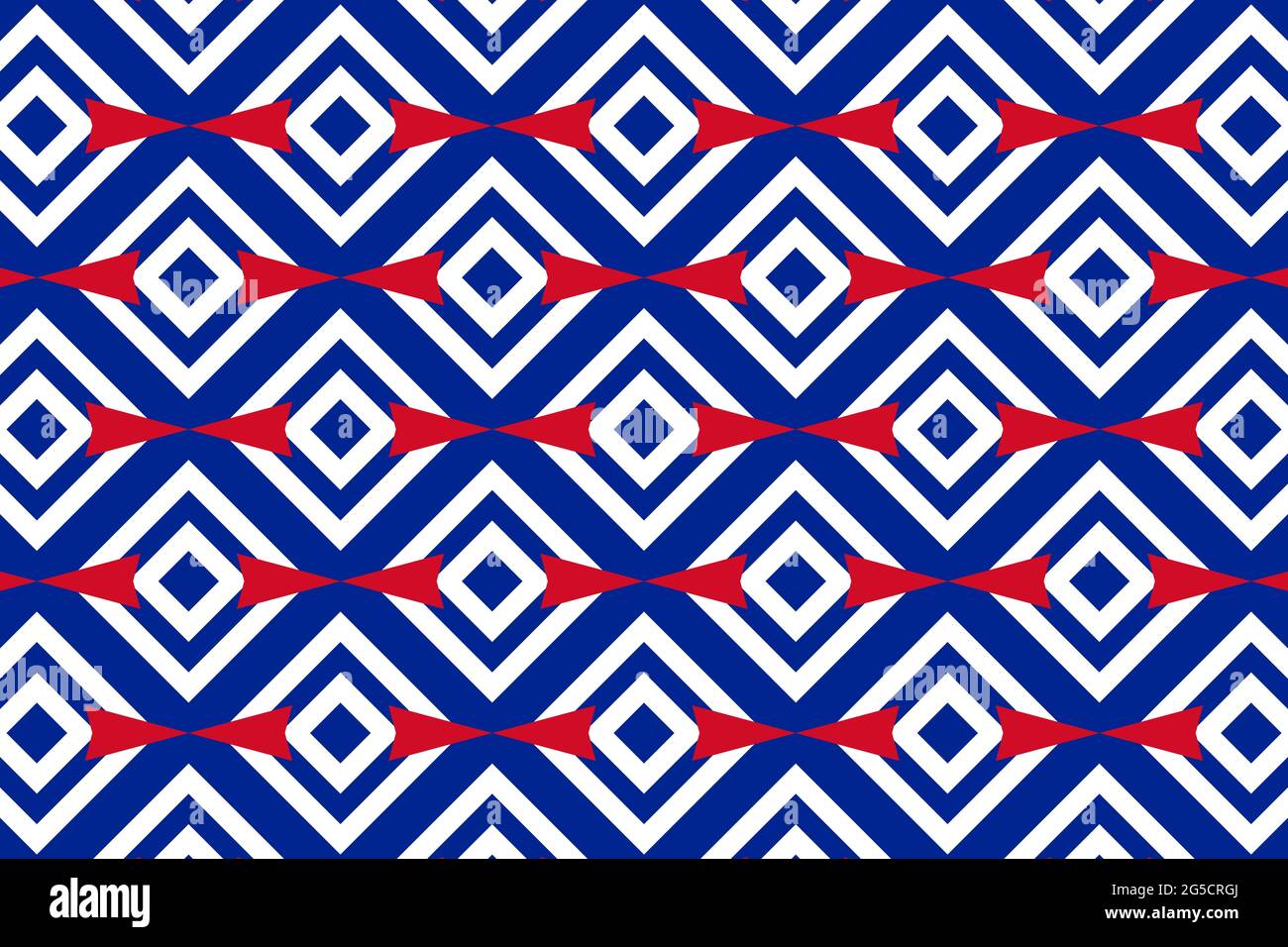 Simple geometric pattern in the colors of the national flag of Cuba ...