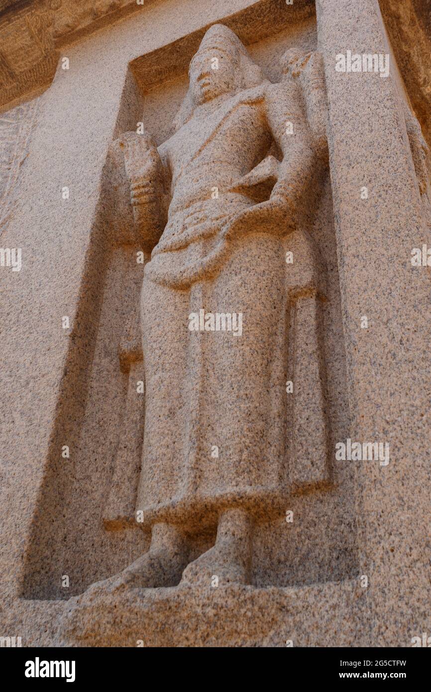 Female figure, Arjuna Ratha, Pancha Rathas (Five Rathas) of ...