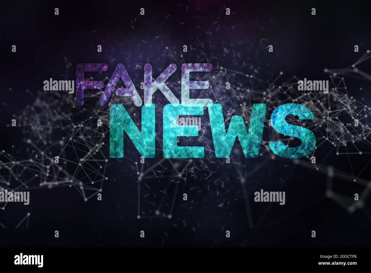 fake news, text on the abstract background Stock Photo - Alamy