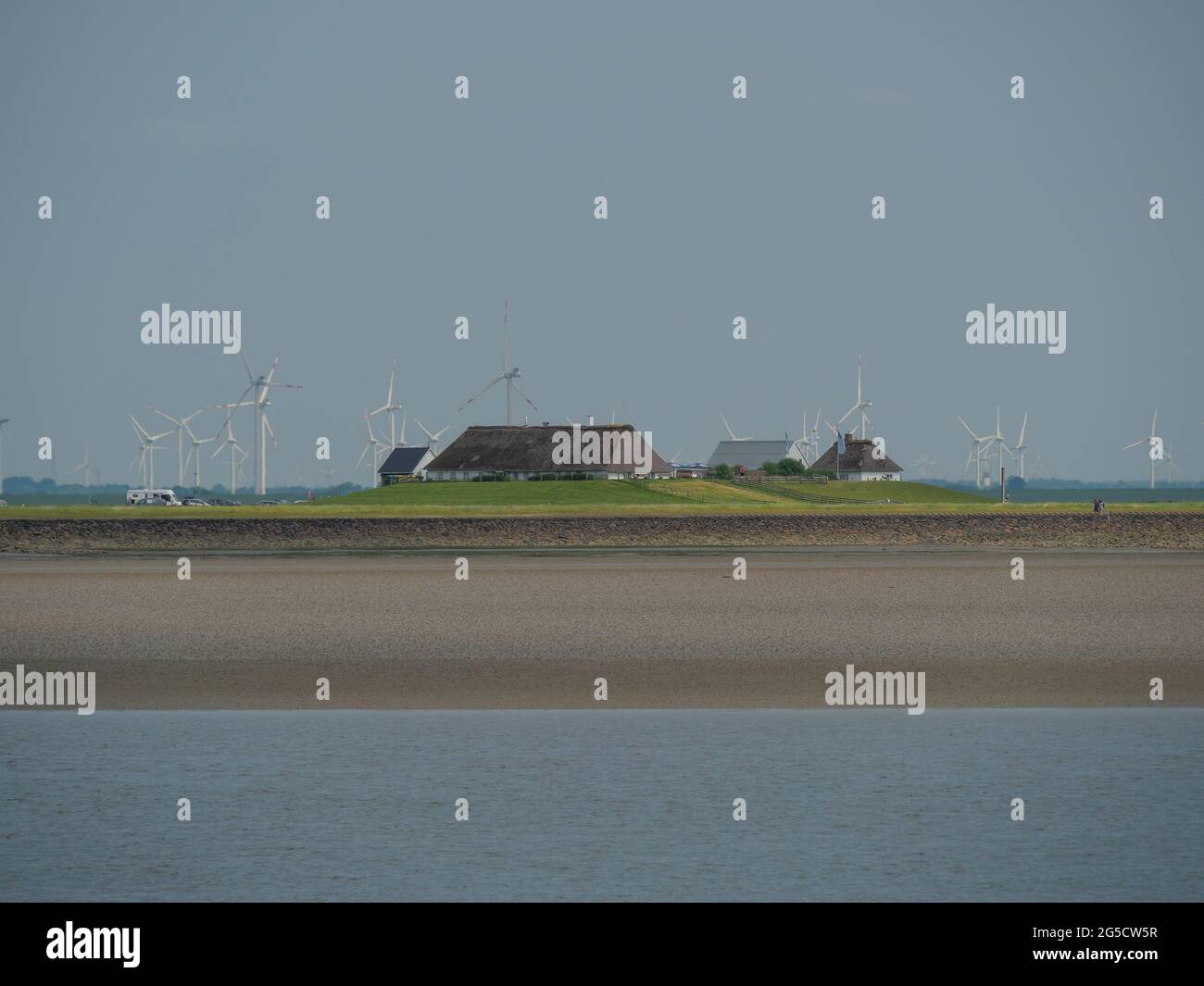 Hallig Hooge in the german north sea Stock Photo - Alamy
