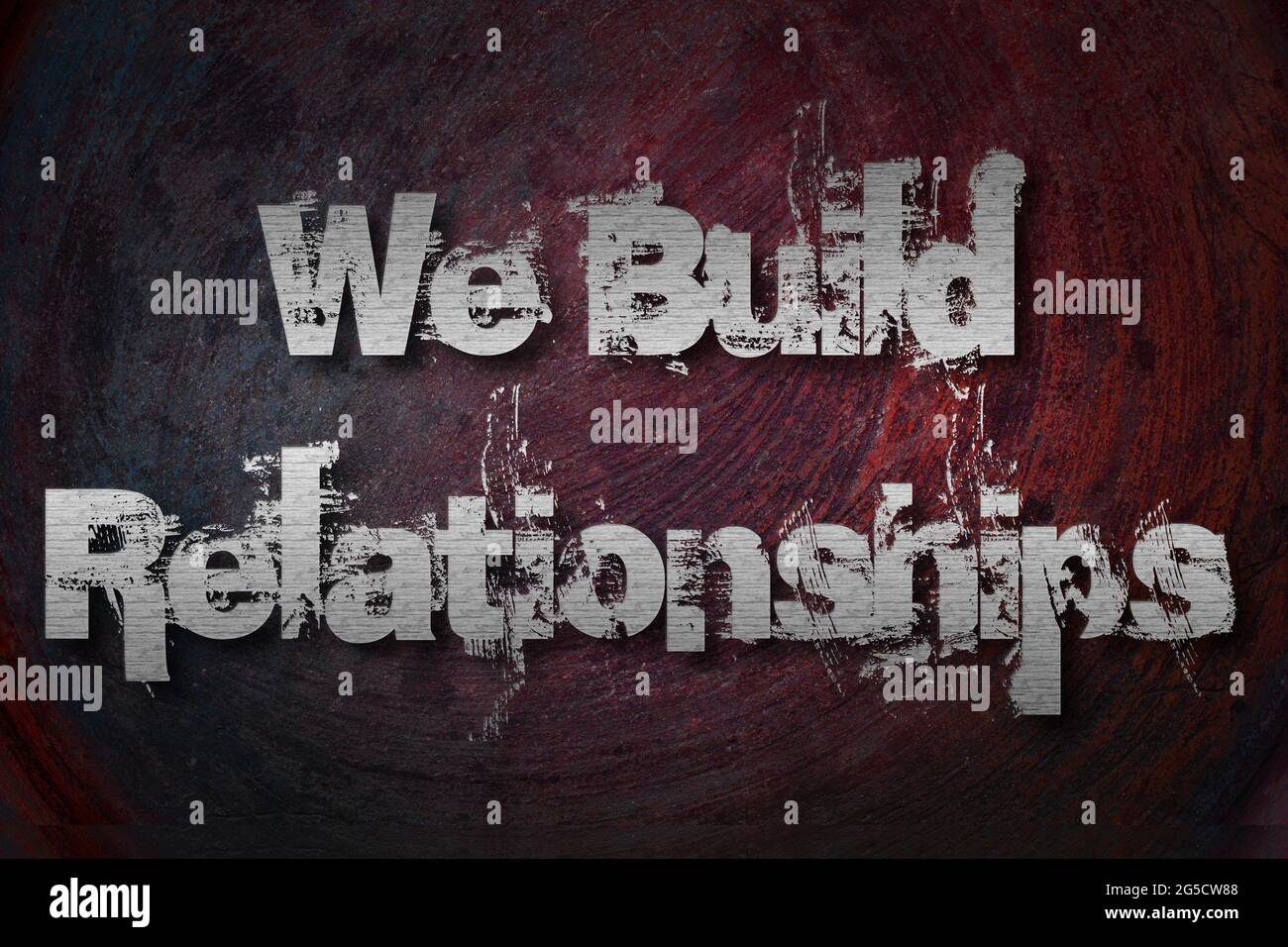 We build relationships hi-res stock photography and images - Alamy