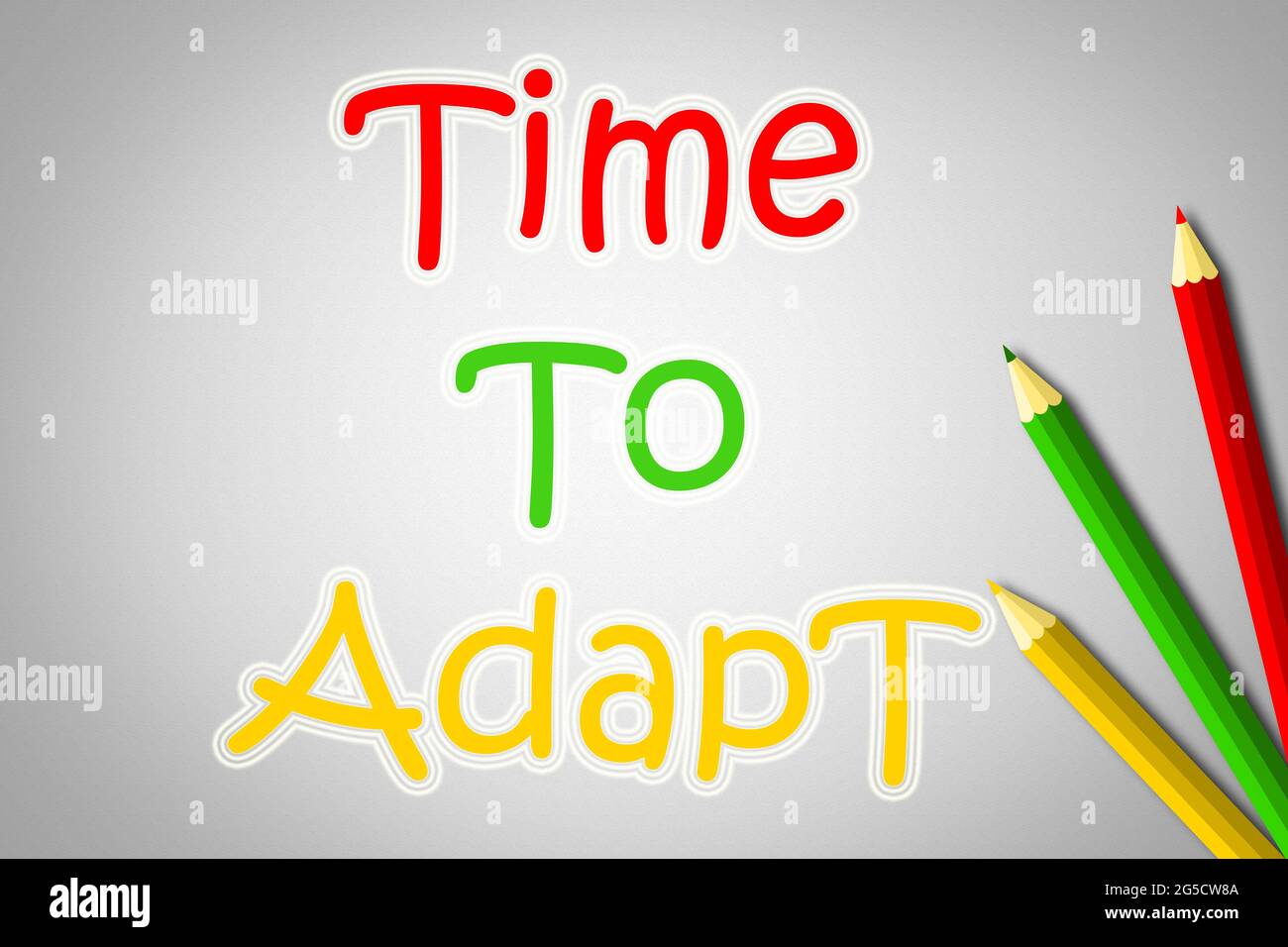 Time for adapt hi-res stock photography and images - Alamy