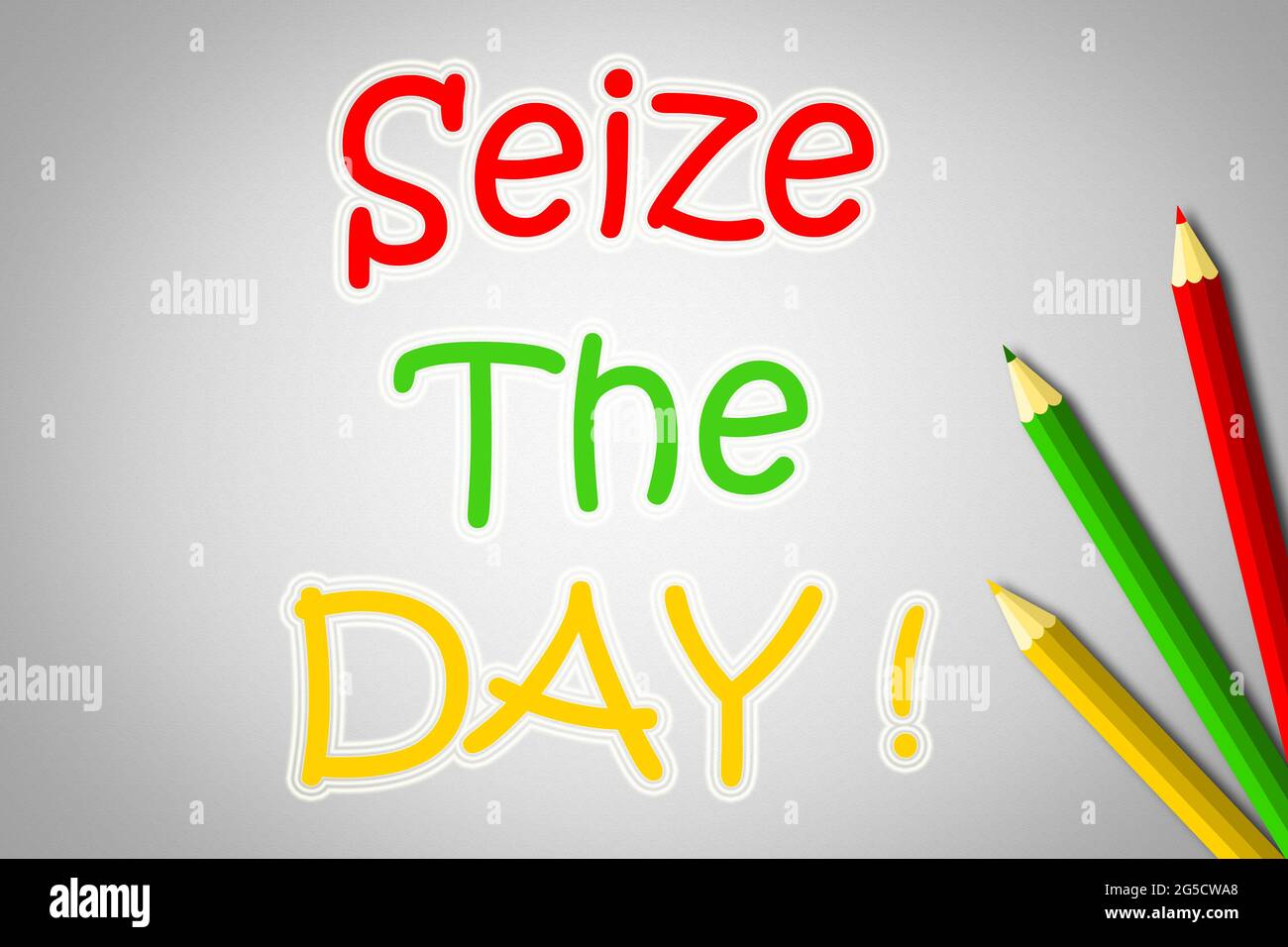 Seize The Day Concept text on background Stock Photo - Alamy