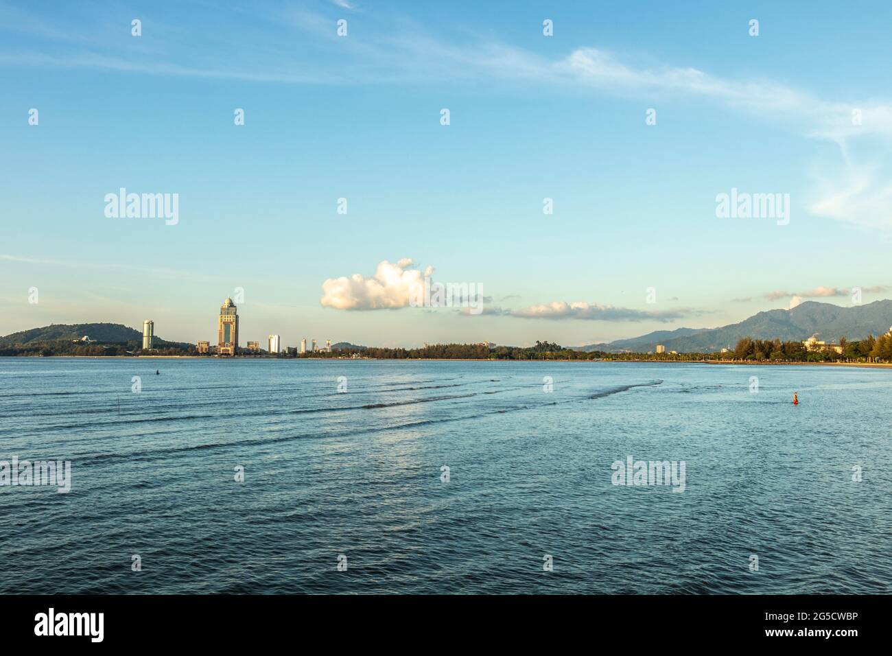 Likas bay sunrise Kota Kinabalu Sabah Borneo Malaysia Stock Photo - Alamy