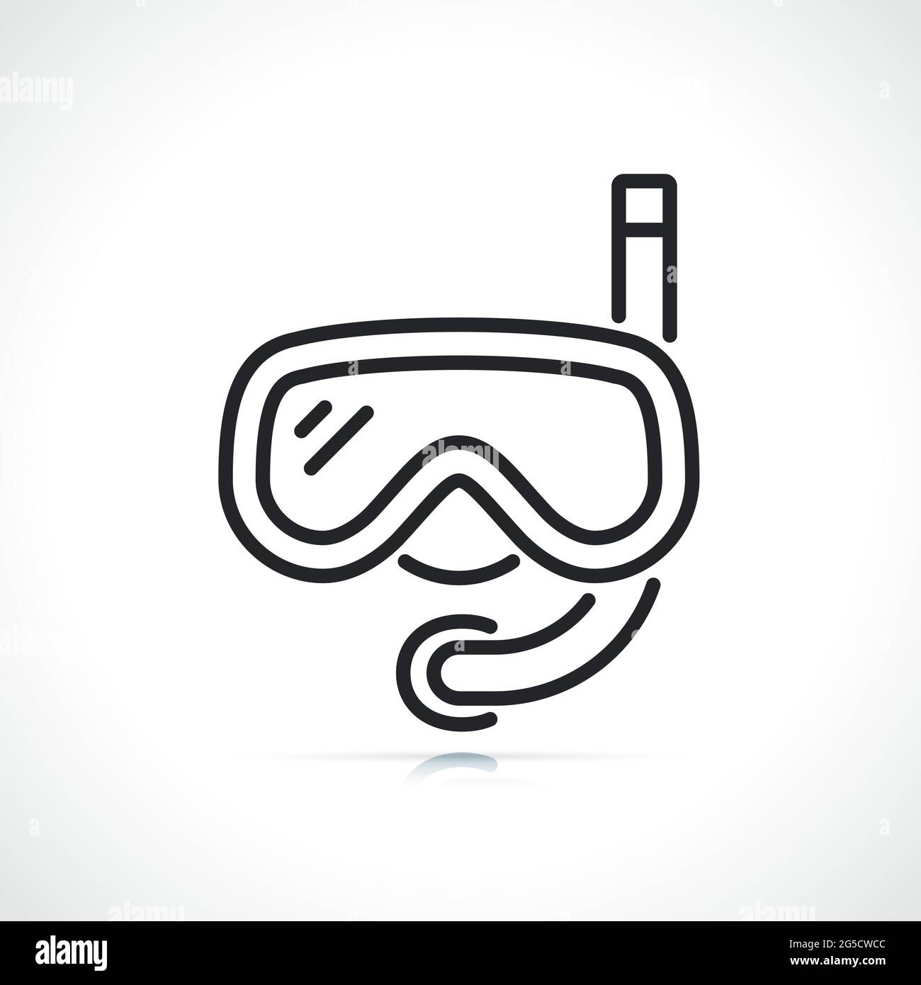 underwater mask and scuba icon Stock Vector Image & Art - Alamy