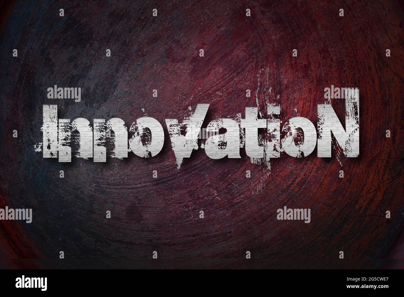 Innovation Concept text on background Stock Photo - Alamy