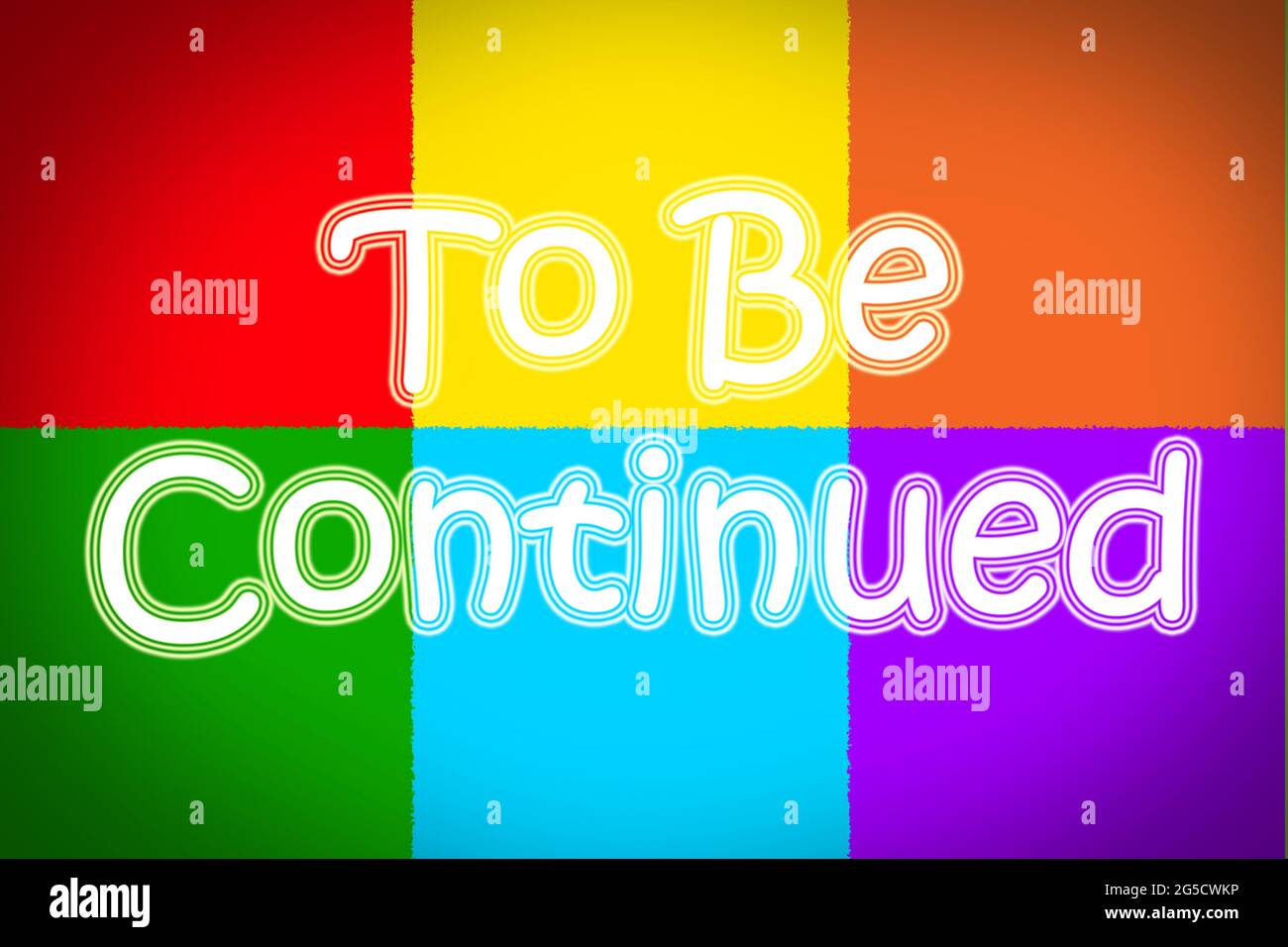 To Be Continued Concept text on background Stock Photo - Alamy