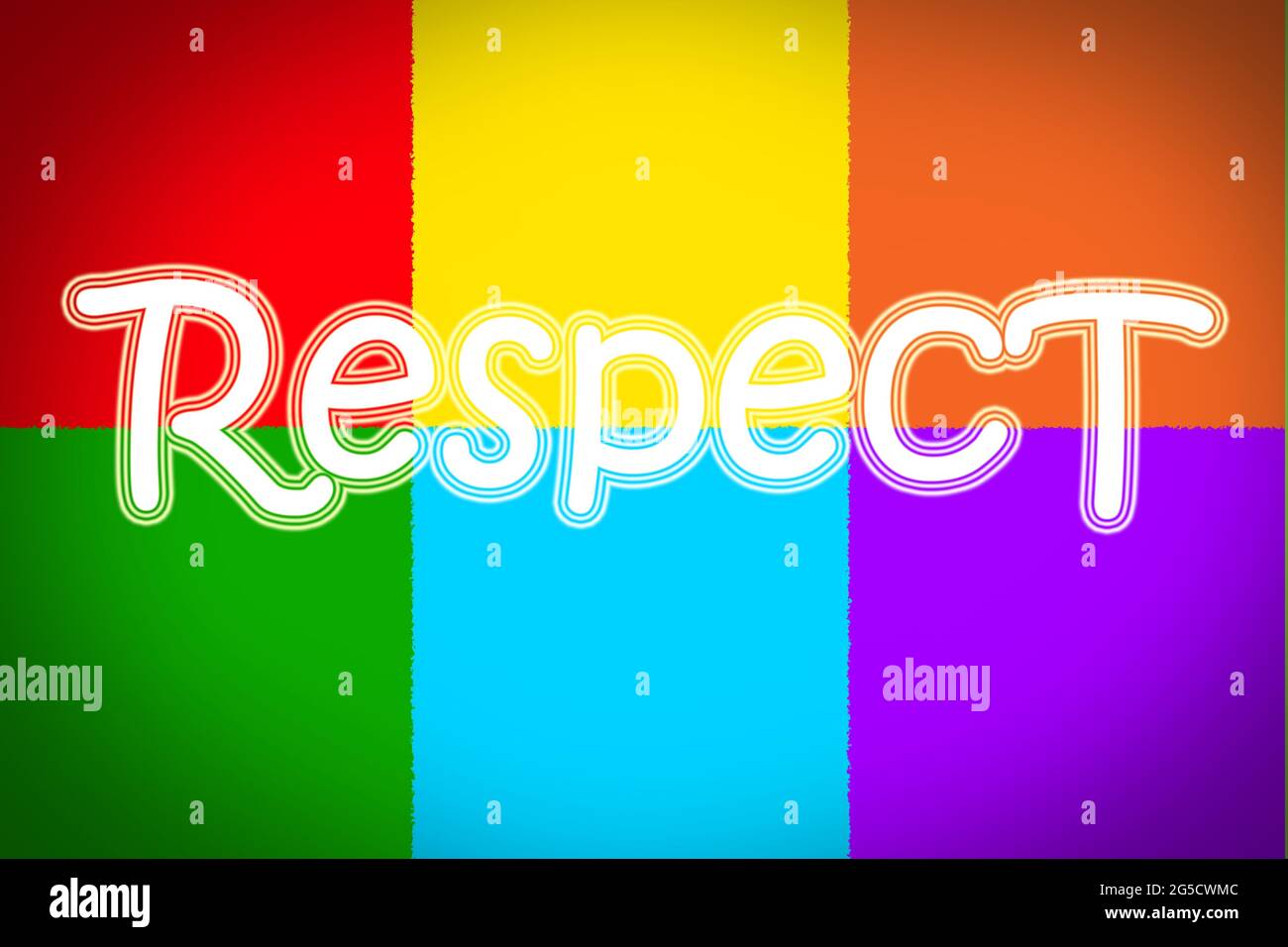 Respect Concept text Stock Photo - Alamy