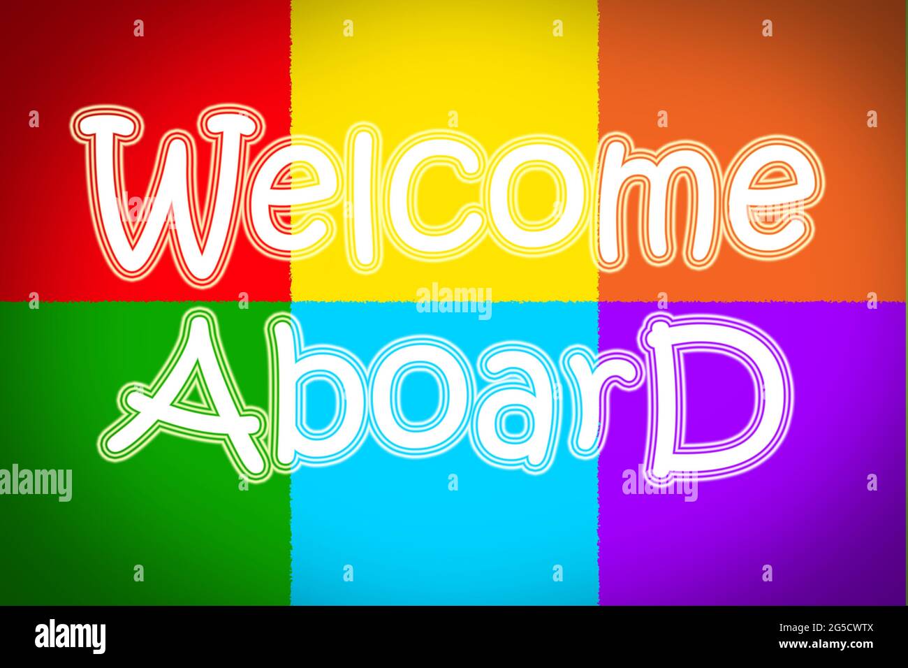 Welcome Aboard Concept text Stock Photo - Alamy
