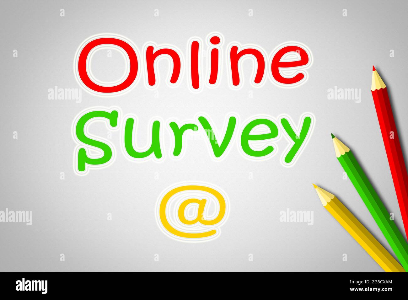 Online Survey Concept text on background Stock Photo - Alamy