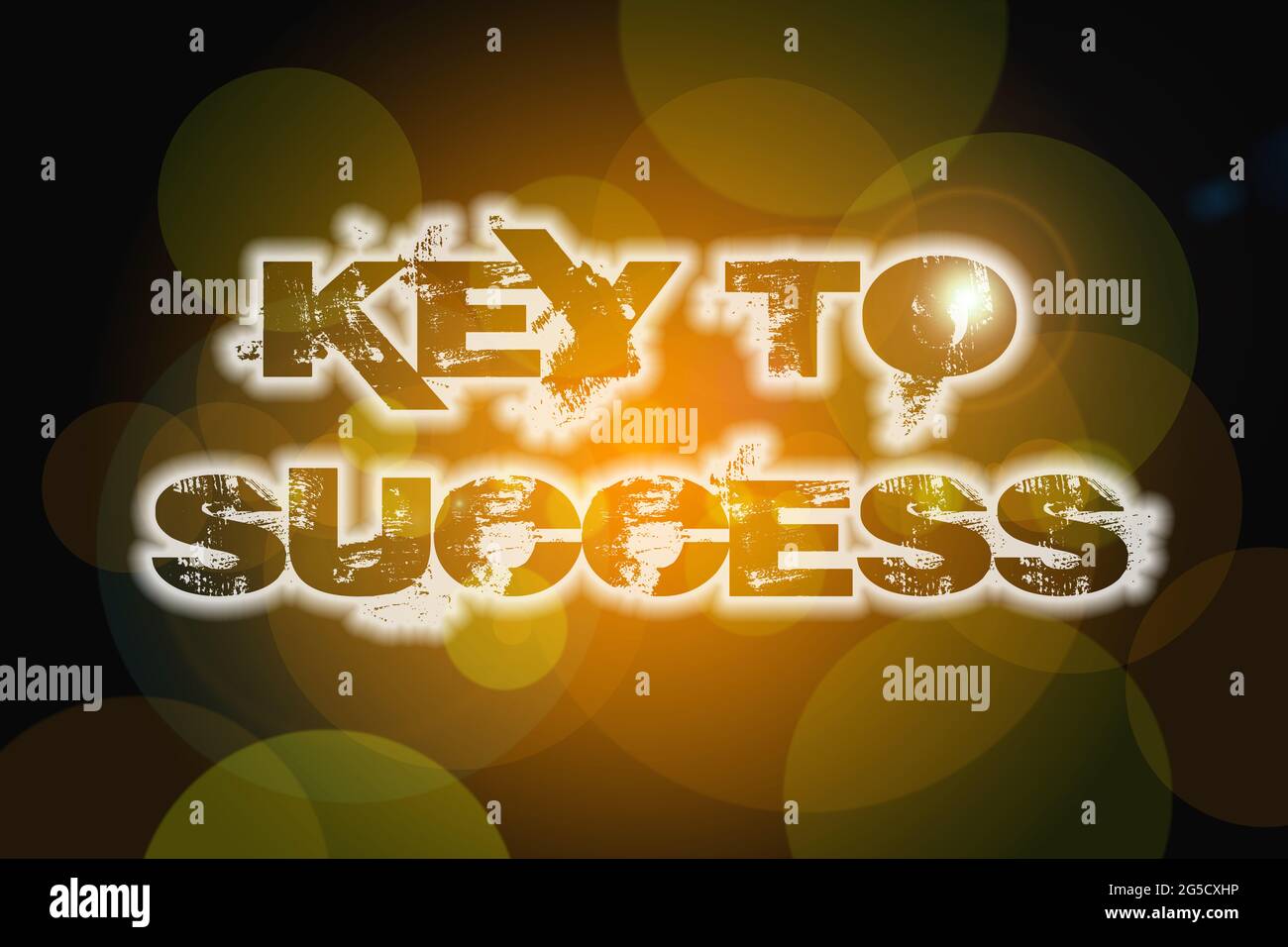 Key to success Concept text on background Stock Photo - Alamy