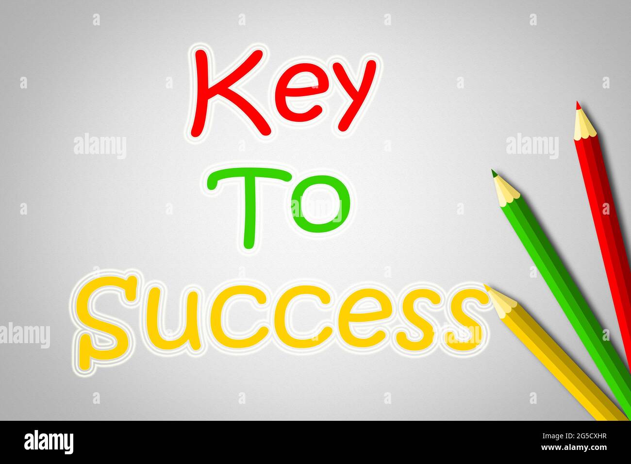 Key to success Concept text on background Stock Photo - Alamy