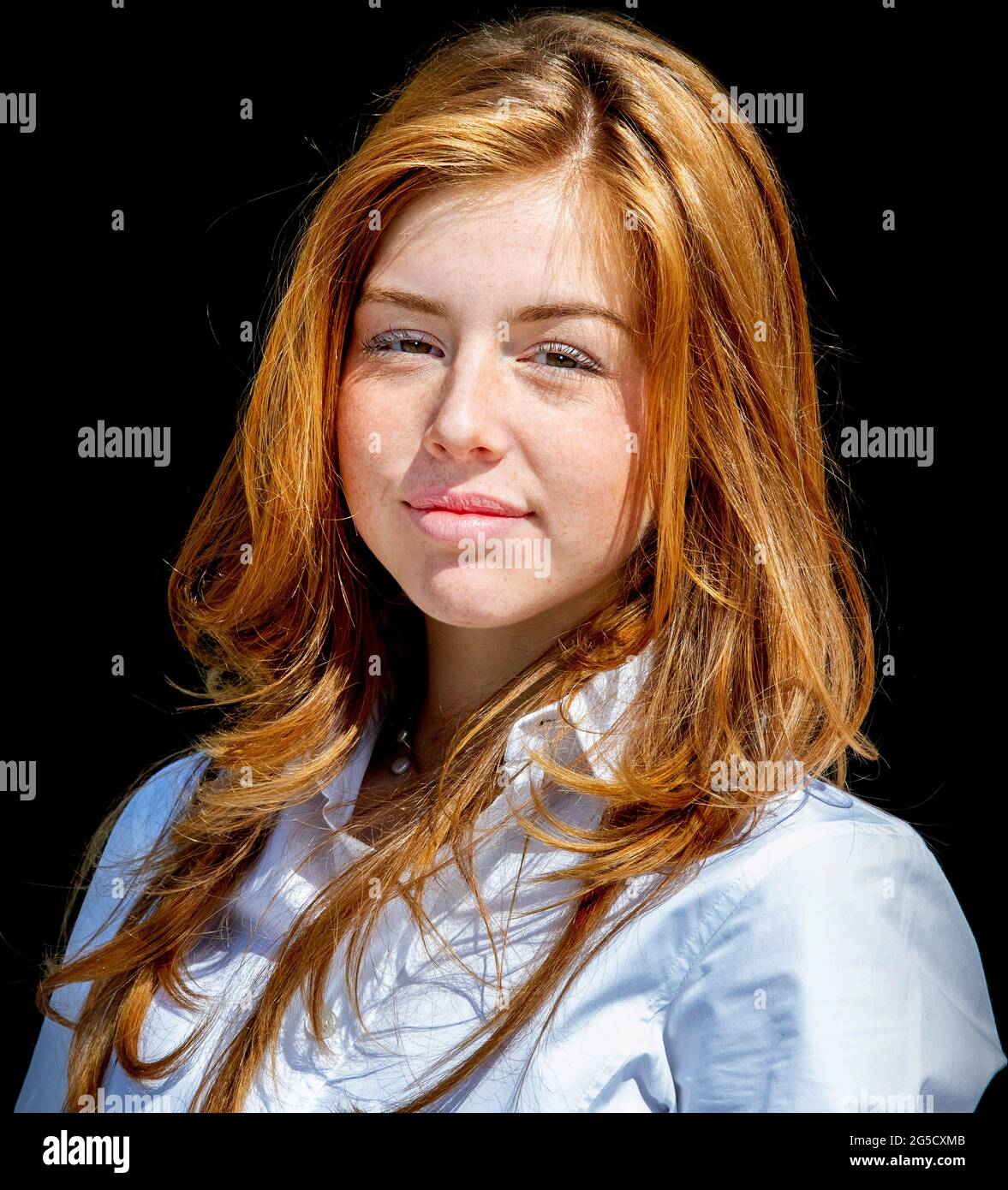 Princess Alexia Of The Netherlands Here On Archive Photos Celebrates Her 16th Birthday On The