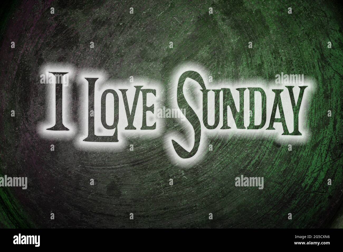 I Love Sunday Concept text on background Stock Photo - Alamy