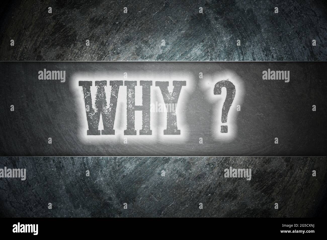 Why Concept text on background Stock Photo - Alamy